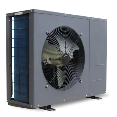 China Monoblock Air Source Heat Pump Water Heater with Galvanized Sheet or 304# Construction and Shell in Coil Heat Exchanger for 0~43C Environments for sale