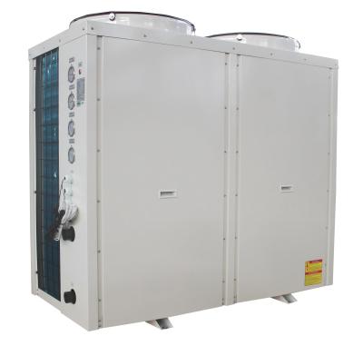 China EVI Air to Water Heat Pump with Titanium Shell in Tube Heat Exchanger, 48.5KW Heating Capacity, Operates at -25°C for Low Temperature Applications for sale