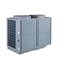 China Titanium Shell In Tube Top Fan Air Source Water Heater with 48.5KW Heating Capacity for sale