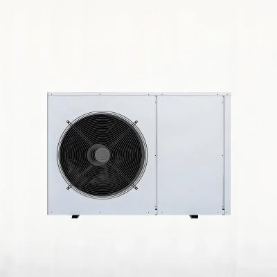 China Meidibao Galvanized White Monoblock Heat Pump with 3.65kW Heating Capacity and R32 Refrigerant for Domestic Water Heating for sale