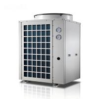 China Manufacturer Galvanzied White Air Source Residential Water Heater Heating And Cooling for sale