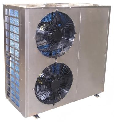 China Stainless Steel Casing Energy-Saving Low Noise Swimming Pool Heat Pump and Air Source Heat Pump for sale
