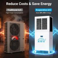 China 6-8HP Evaporative Industrial Air Cooler with 30-50% Energy Saving, 18m Long Airflow and No Installation Hassle for Factories and Warehouses for sale
