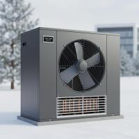 China Low Temperature Heat Pump with Wide Temperature Range Adaptability (-30℃ to 45℃) and High Efficiency Shell in Tube Heat Exchanger for Commercial Use for sale