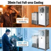 China 6HP High Cooling Output Energy-Saving Air Conditioner with Evaporative Cooling Principle and Industrial-Grade Cabinet Structure for sale