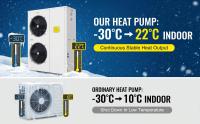 China 36KW EVI Heat Pump Side Discharge 3N 380V 50HZ Plate Heat Exchanger Suitable for Industrial and Commercial Heating，heat pump water heaters for sale