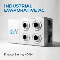 China Ceiling Hanging Industrial Air Conditioner with 360° Adjustable Air Direction and Hybrid Evaporative Condensation Tech for Energy Saving for sale