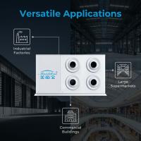 China Ceiling Hanging Industrial Air Conditioner with 360° Adjustable Air Direction and Hybrid Evaporative Condensation Tech for Energy Saving for sale