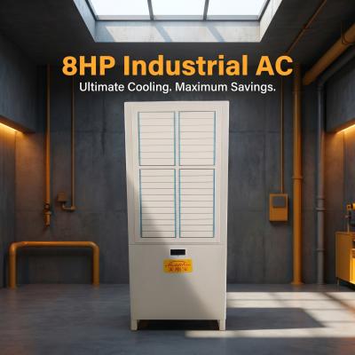 China 8HP Evaporative Cool Industrial Air Conditioner for Warehouse Workshop Lab  Fresh Air Cooling Low Maintenance for sale