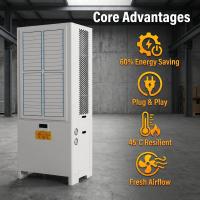 China 8HP Evaporative Cool Industrial Air Conditioner for Warehouse Workshop Lab  Fresh Air Cooling Low Maintenance for sale