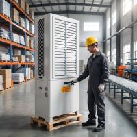 China 8HP Evaporative Cool Industrial Air Conditioner for Warehouse Workshop Lab  Fresh Air Cooling Low Maintenance for sale