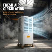 China 8HP Evaporative Cool Industrial Air Conditioner for Warehouse Workshop Lab  Fresh Air Cooling Low Maintenance for sale