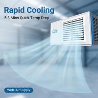 China Industrial Wall-Mounted Evaporative Air Conditioner 40%-60% Energy Saving No Floor Space Corrosion Resistant for Commercial Workspace for sale
