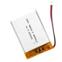 China 250 700 1200 2000Mah Li Ion Polymer Battery 3.7V Rechargeable for sale