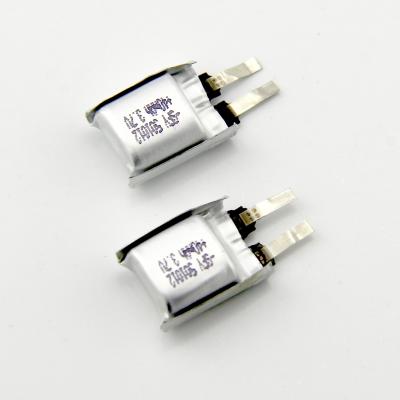 China Ultra Small Tiny 40Mah Rechargeable Lipo Battery 3.7V For Smart Ring for sale
