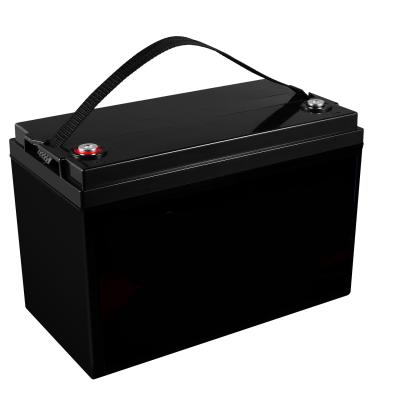 China 12V 100Ah Lifepo4 Lithium Iron Battery Deep Cycle Times For Solar Energy System for sale