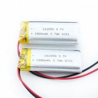 China Li-polymer Lipo Polymer Battery 3.7V With Nominal Voltage For Long-Lasting Performance for sale