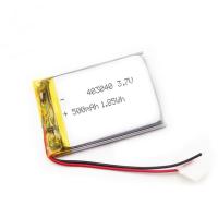 China 8g 403040 3.7v 500mah Lipo Battery Smart Watch Lithium Polymer Cells for sale