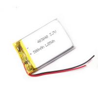China 8g 403040 3.7v 500mah Lipo Battery Smart Watch Lithium Polymer Cells for sale