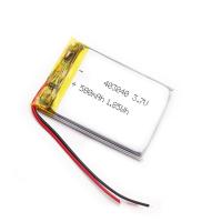 China 8g 403040 3.7v 500mah Lipo Battery Smart Watch Lithium Polymer Cells for sale