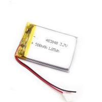 China 8g 403040 3.7v 500mah Lipo Battery Smart Watch Lithium Polymer Cells for sale