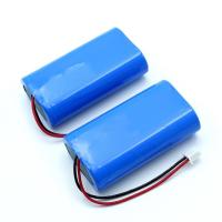 China 0.5C-2C 3.7V 1S2P 18650 Lithium Ion Battery Pack 6700mAh 18.5*36*66mm for sale
