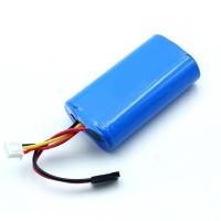 China 0.5C-2C 3.7V 1S2P 18650 Lithium Ion Battery Pack 6700mAh 18.5*36*66mm for sale