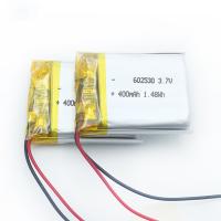 China Smart Watch 602530 Lipo 3.7v 450mah Lithium Polymer Rechargeable Battery for sale