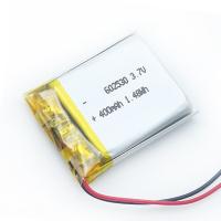 China Smart Watch 602530 Lipo 3.7v 450mah Lithium Polymer Rechargeable Battery for sale