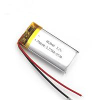 China 500 Times GPS Tracking Li Polymer Cell 750mah 102040 No Mercury for sale