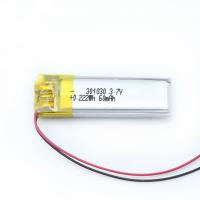 China 301030 60mah Lipo Polymer Battery for sale