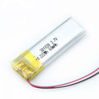 China 301030 60mah Lipo Polymer Battery for sale