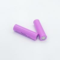 China Flashlight 2200mAh 3.7 V 18650 Rechargeable Battery Flat Top for sale