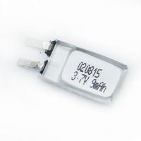 China ISO14001 020815 3.7 V Li Polymer Battery 6mAh To 9mAh for sale