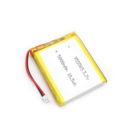 China Tablet PC E Book 0.2C 955565 5000mah Lipo Cell 9.5mm Thick for sale
