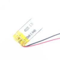 China 4.0*14*27mm 3.7v 120mah Lipo Battery Smart Card 401525 for sale