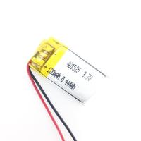 China 4.0*14*27mm 3.7v 120mah Lipo Battery Smart Card 401525 for sale
