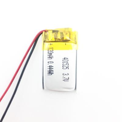 China 4.0*14*27mm 3.7v 120mah Lipo Battery Smart Card 401525 for sale