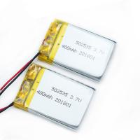 China Un38.3 502535 400mah Bluetooth Earbud Battery 5.0*25*37mm for sale