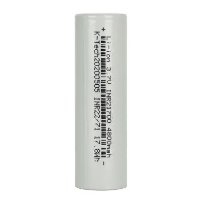 China Powerful 21700 Lithium Ion Battery Pack with 4800mAh Capacity for Various Applications for sale
