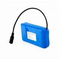 China Ultra Thin Li Polymer Battery Pack 18650 3.7V 3400mAh Rechargeable for sale