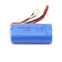 China 1S2P 3.7V 14500 18650 Lithium Ion Battery Pack 7000mAh High Capacity For Flashlight for sale