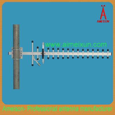 China Outdoor 900 1800 MHz 12dBi High Gain Yagi Antenna for Long Range Communication for sale