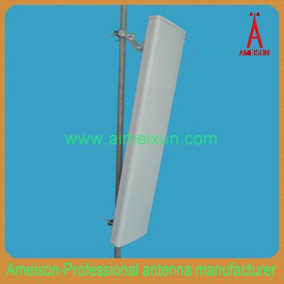 China 2300-2700MHz 2x13dBi Directional Panel Antenna for WiFi 4G LTE for sale