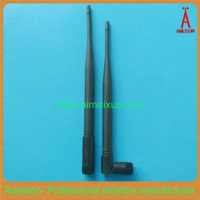 China Multi-band 2.4GHz 5.8GHz 3dBi Rubber Duck WiFi Antenna for USB Adapter Router for sale