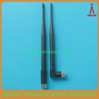 China 5725-5850MHz 2dBi Rubber Whip Antenna for Wireless USB Adapter Router for sale