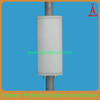 China 5100-5850MHz 2x14dBi Dual Band Directional Panel Antenna WLAN Outdoor for sale
