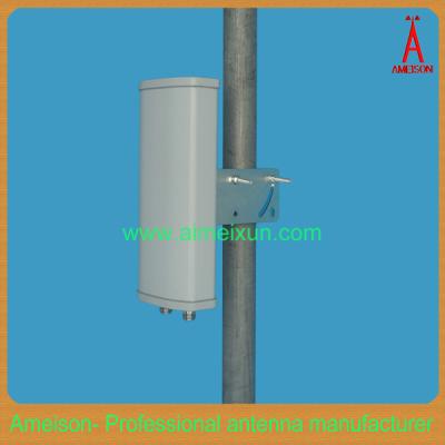China 5725-5850MHz 2x14dBi Directional Panel Antenna Outdoor Wireless for sale