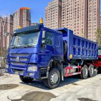 China 6x4 371hp 10 Wheeler Sinotruk Dump Truck , Second Hand Howo Dumper Truck for sale