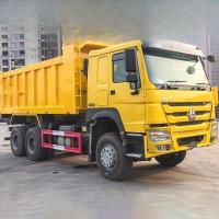 China 10 Wheels 371hp 6x4 Used 25 Ton Howo Dump Truck With Cargo Tank Length 5.3-6.2M for sale